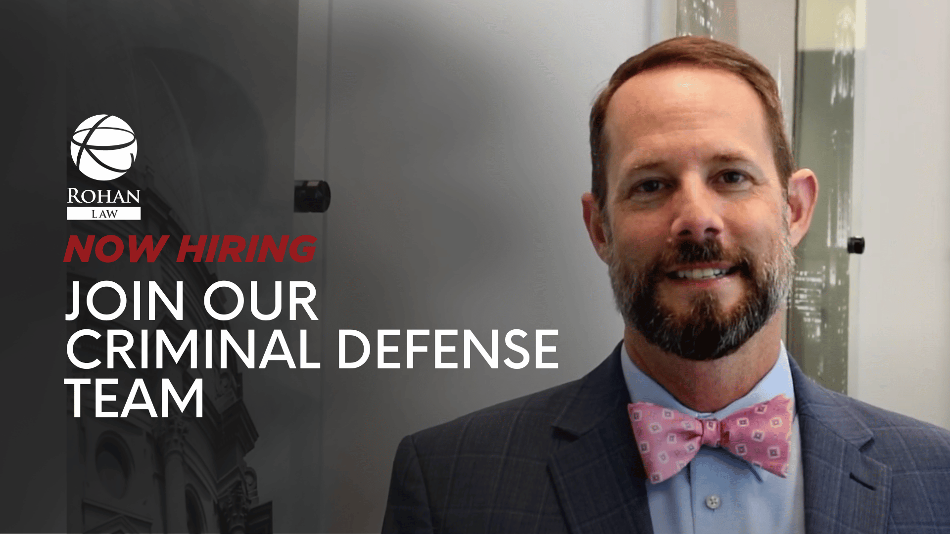 Join our Criminal Defense Team - Rohan Law